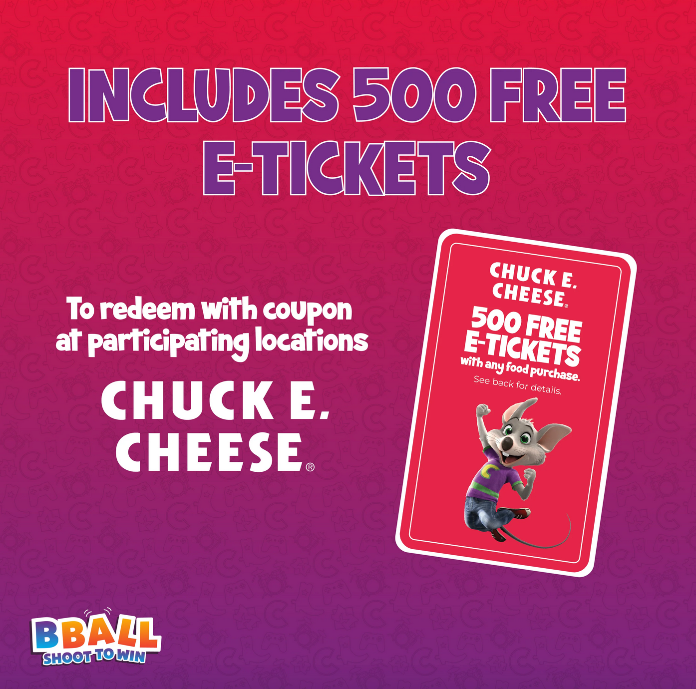 Chuck E. Cheese BBall – Barry & Jason Games