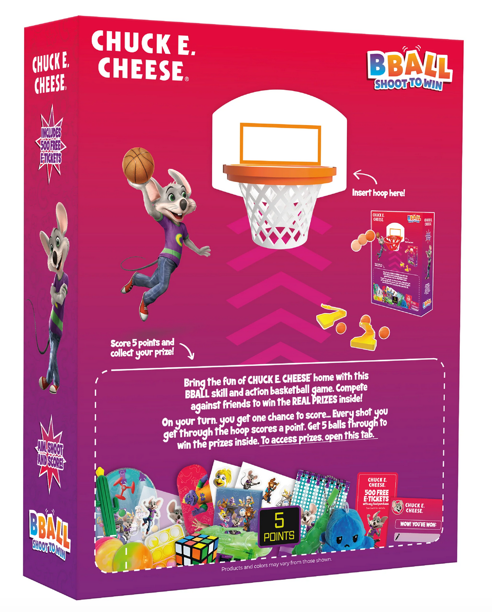Chuck E. Cheese BBall – Barry & Jason Games